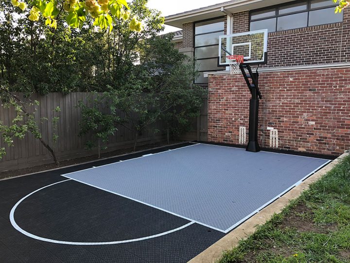 *Basketball Full Court - Rymar Synthetic Grass & Rubber Flooring
