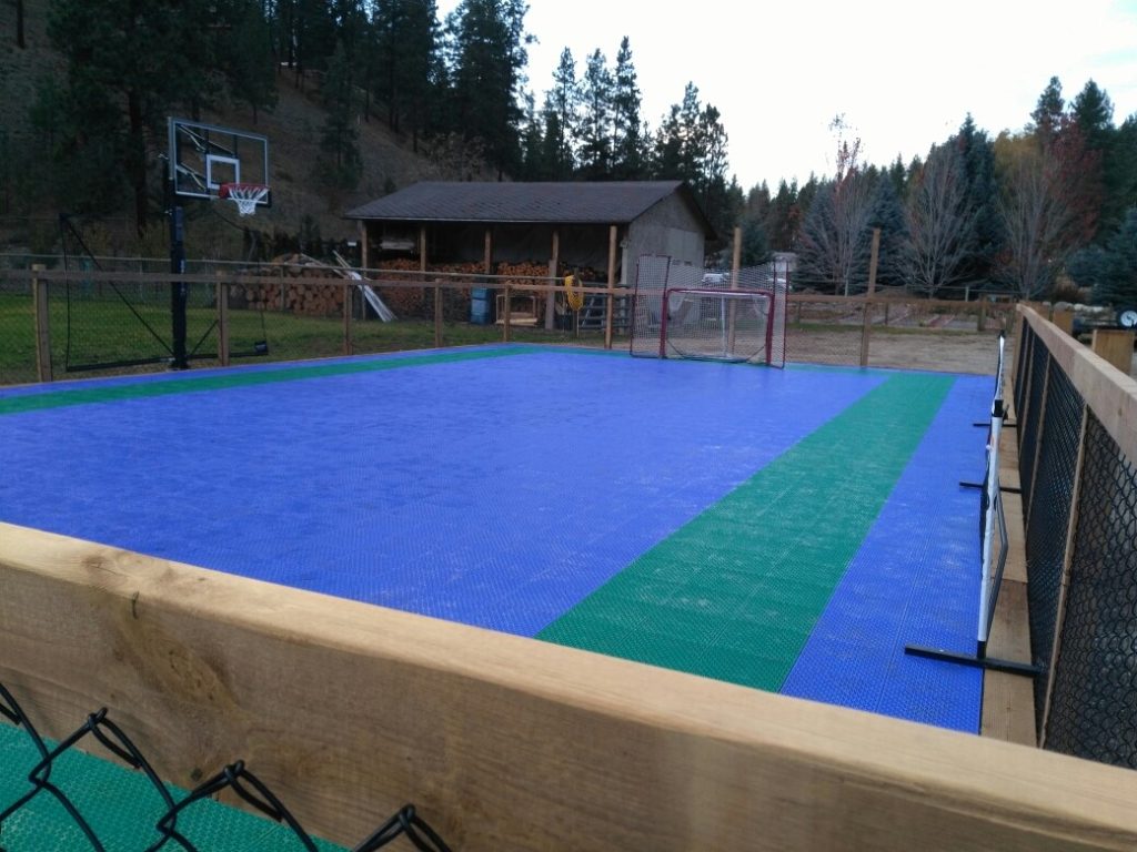 *Basketball Full Court - Rymar Synthetic Grass & Rubber Flooring