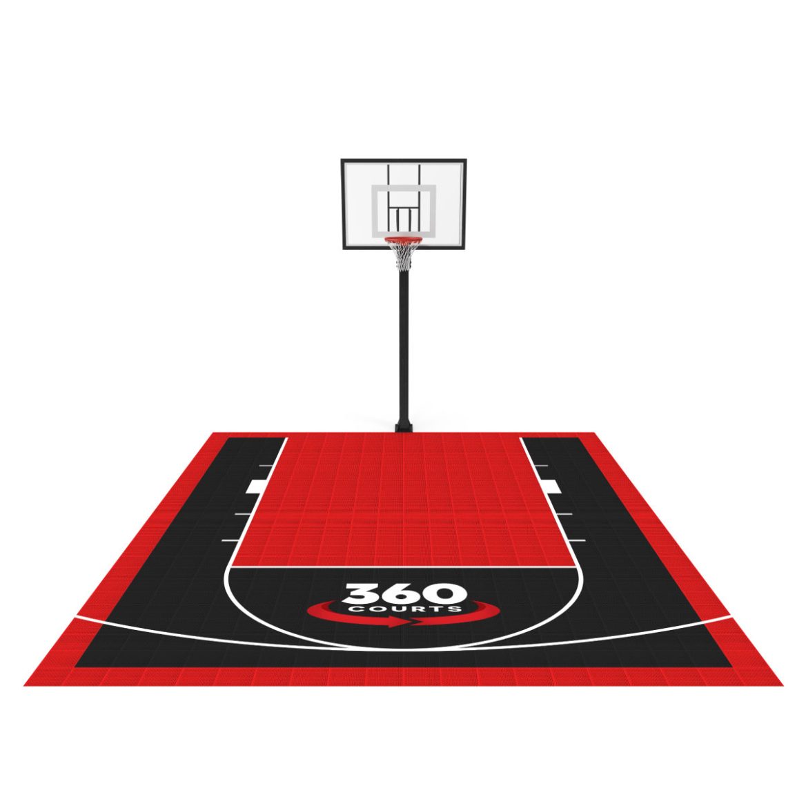 *Basketball Half Court - Rymar Synthetic Grass & Rubber Flooring
