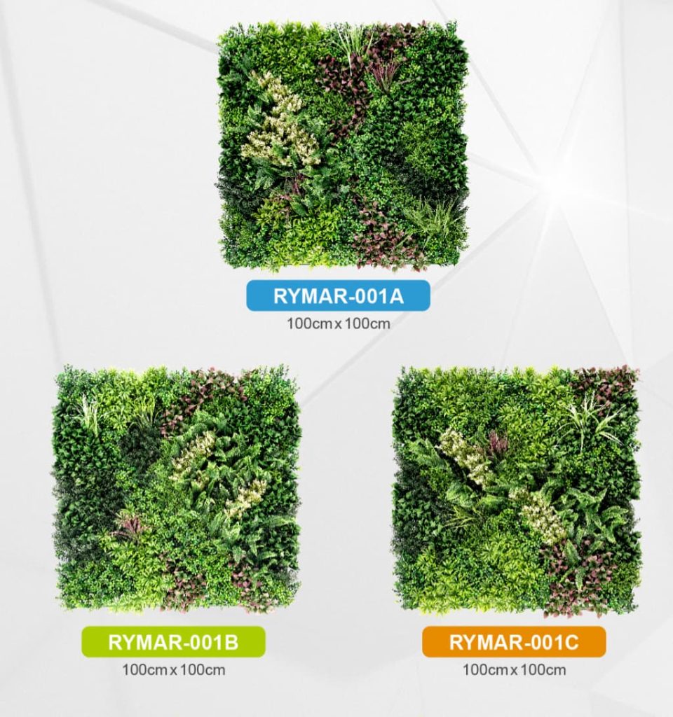 LivingWall Panel A - Rymar Synthetic Grass & Rubber Flooring