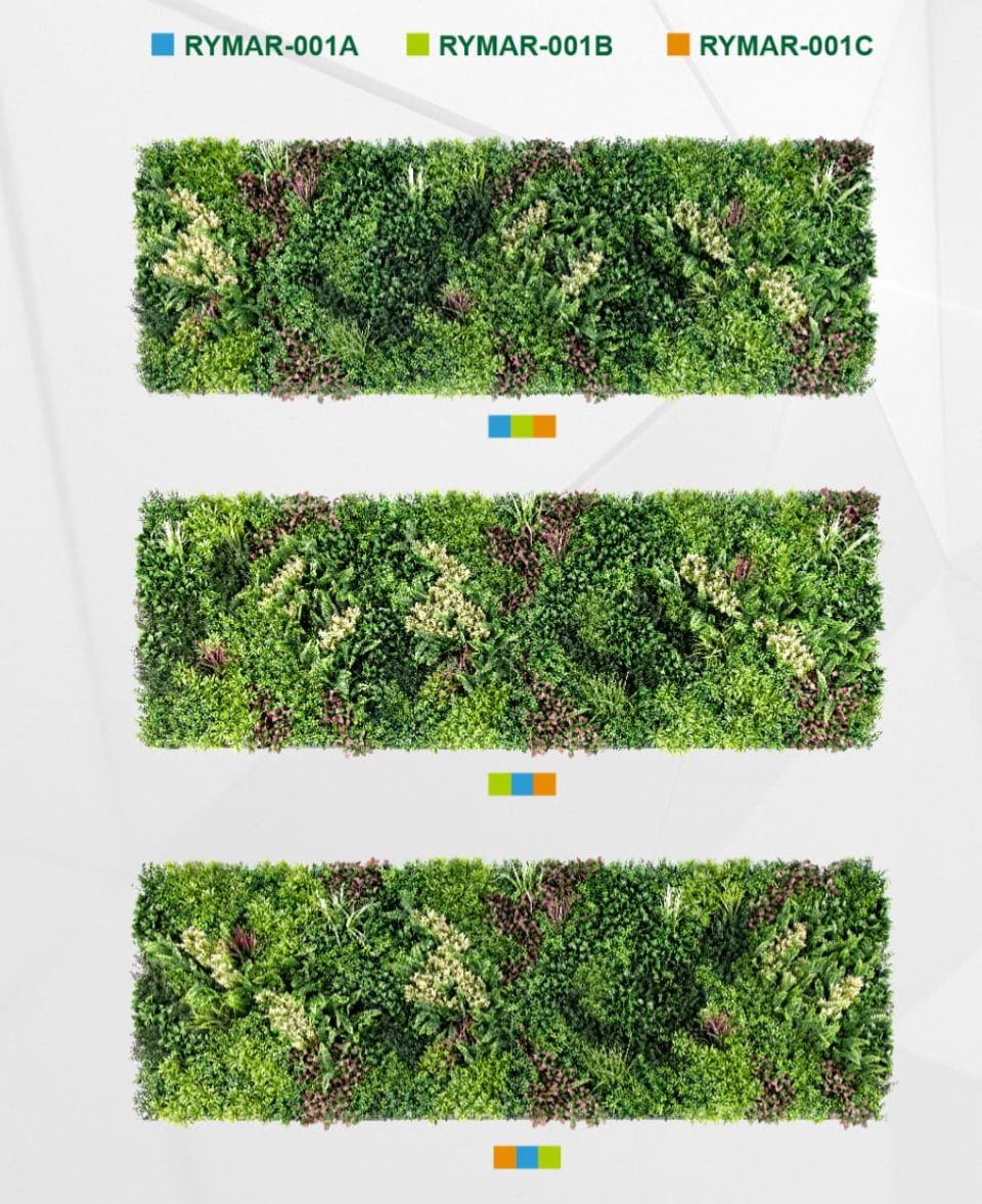 LivingWall Panel A - Rymar Synthetic Grass & Rubber Flooring