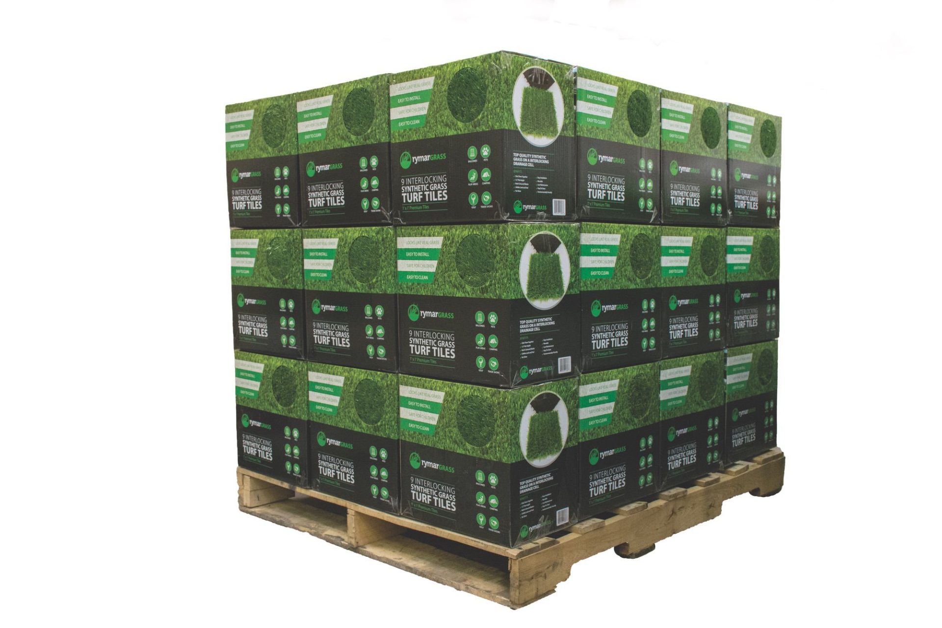 Turf Tiles - Rymar Synthetic Grass & Rubber Flooring